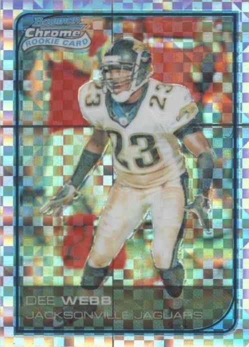 2006 Bowman Chrome - Dee Webb #43 X-Fractor /250 (RC) for sale online ...