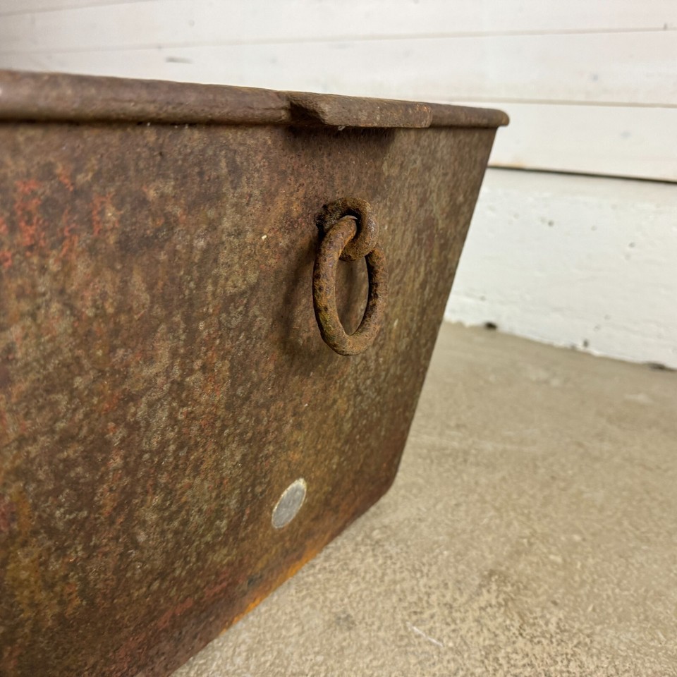 Antique Cast Iron Blacksmiths Quenching Trough with Handles | eBay UK