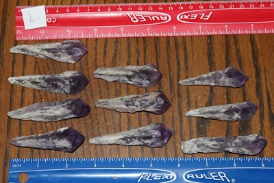 Amethyst dragon tooth crystal gemstone. 3 to 3.5 inches | eBay