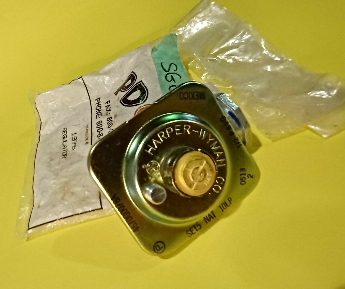 PDQ Gas Range Pressure Regulator #1975, 4670G0078A (New) | eBay