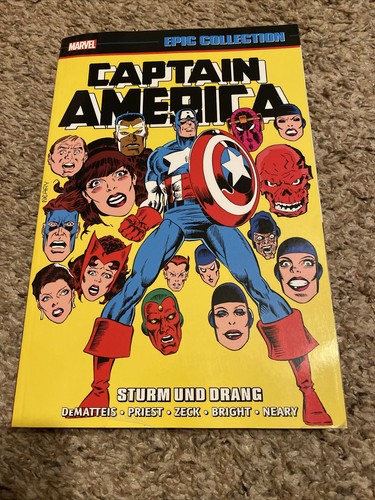 Captain America Epic Collection #11 (Marvel Comics 2022) 9781302945367 ...