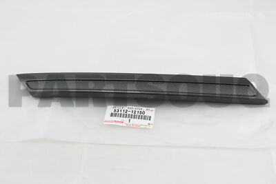 5311212150 Genuine Toyota GRILLE, RADIATOR, LOWER RH 53112-12150 | eBay