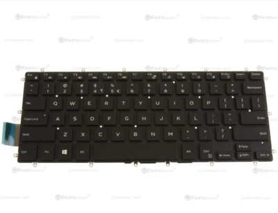 1pc Dell Inspiron 13 7000 7370 keyboard 0M9DMK US Backlit | eBay