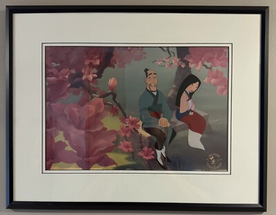 Disney Feature Animation Mulan Hand Painted Cel (Limited Edition ...