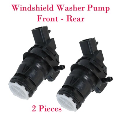 2 x Windshield Washer Pump Front - Rear Fits Toyota 2003-2023 | eBay