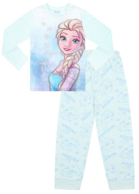 Disney Girls Elsa Frozen Make Your Own Magic Long Pyjama Set | eBay
