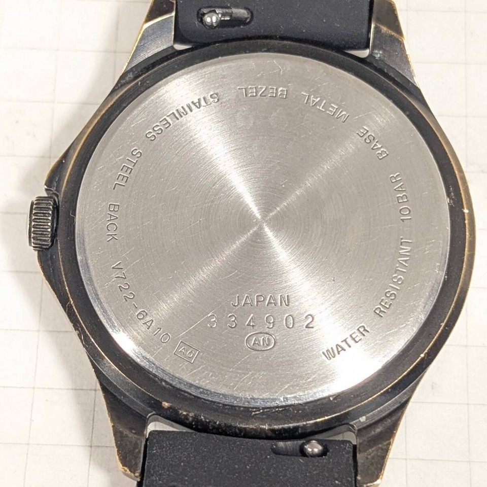 Seiko ALBA FIELD GEAR Watch Men Battery Belt Replaced Fully Functional ...