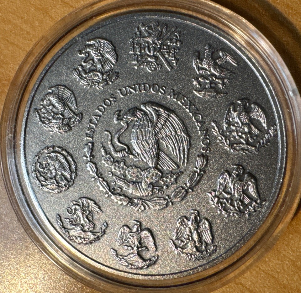 2018 Mexico 1 oz Silver Libertad Antique Finish In Capsule | eBay
