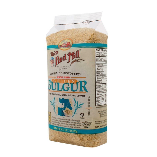 Bob's Red Mill Golden Bulgur / Soft White Wheat Ala - 28 oz - Case of 4 ...