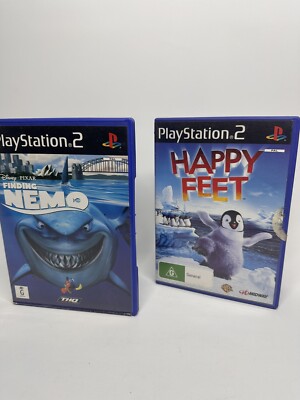 PS2 Games - Finding Nemo & Happy Feet - Complete with Manuals | eBay ...