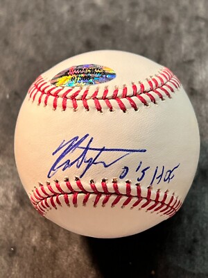 Autographed Baseball Ken Singleton with COA. Item 59 | eBay