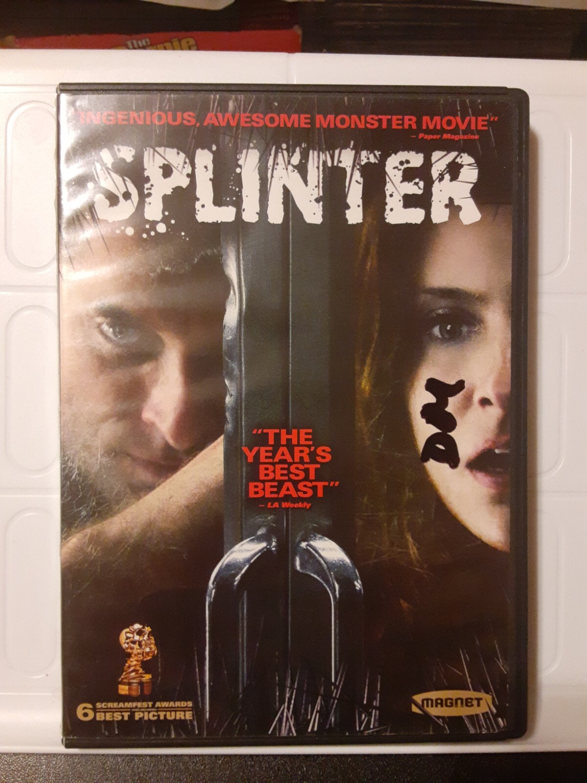 Splinter (DVD, 2008, Horror, Gore, Region 1, Widescreen) B movie oop ...