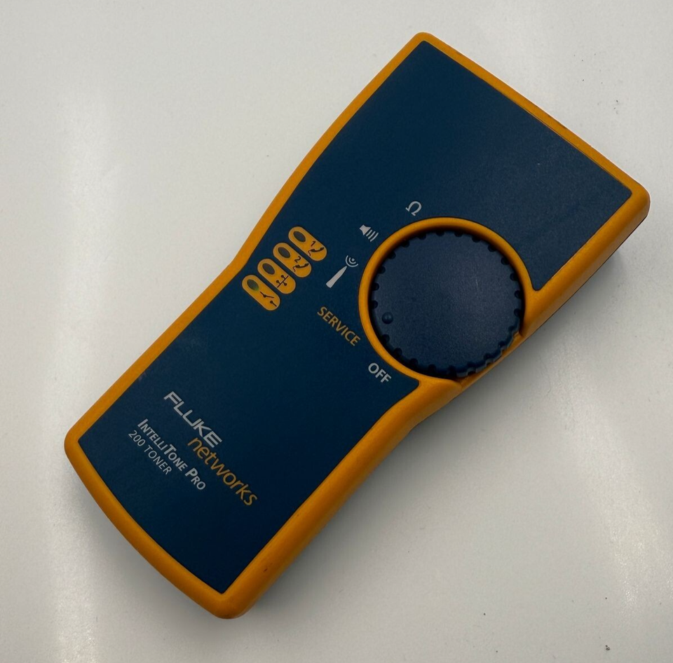 Fluke Networks Cable IQ Qualification Tester Kit IntelliTone Probe 200 ...