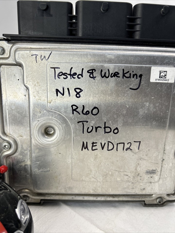 2010-2016 ECU ECM DME Engine Control Module Mini Cooper Turbo 7648190 ...