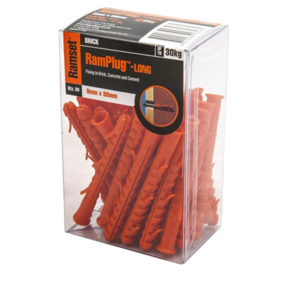 Ramset Long Anchor RamPlug 8X80mm DLP08/30 | eBay Australia