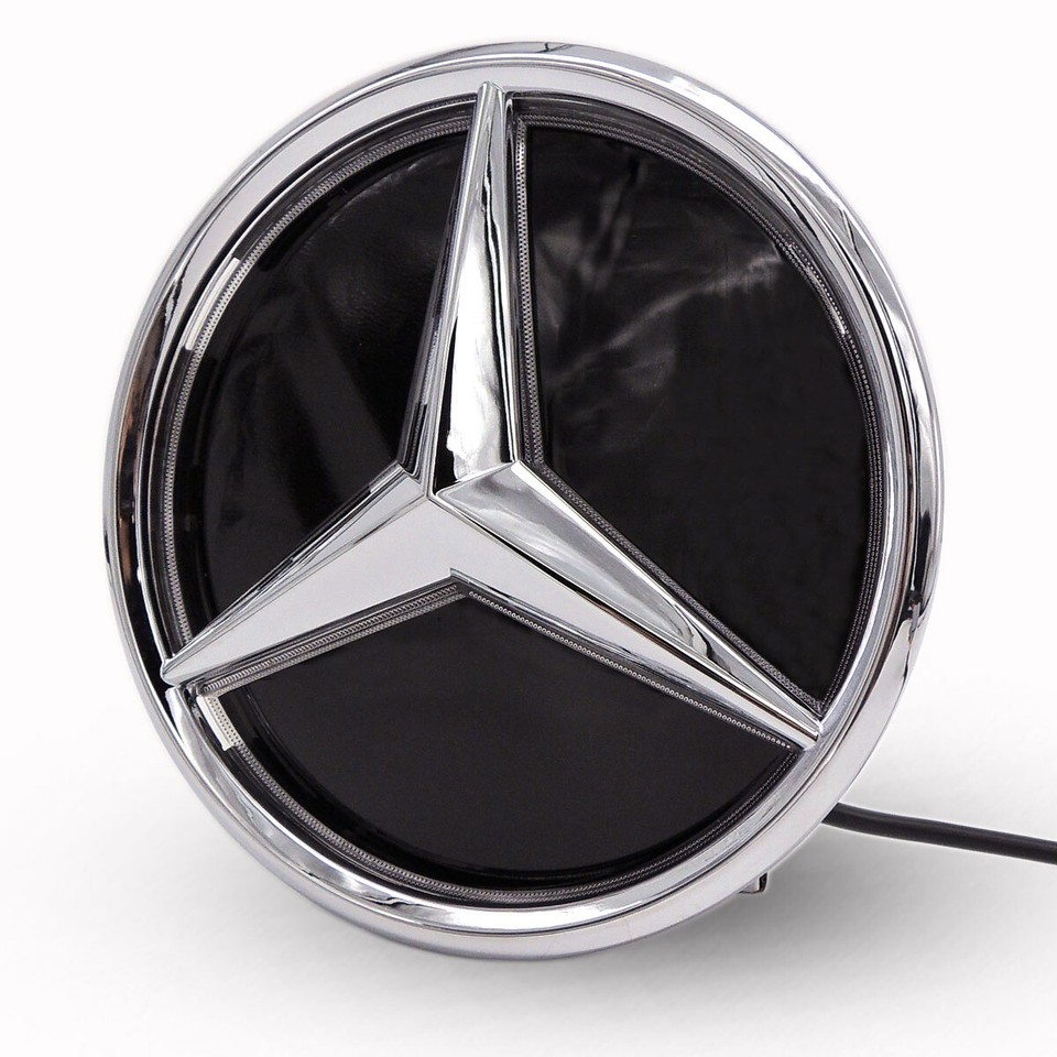 Led Front Star Badge Emblem Grill Logo Light For Mercedes-Benz E Class ...