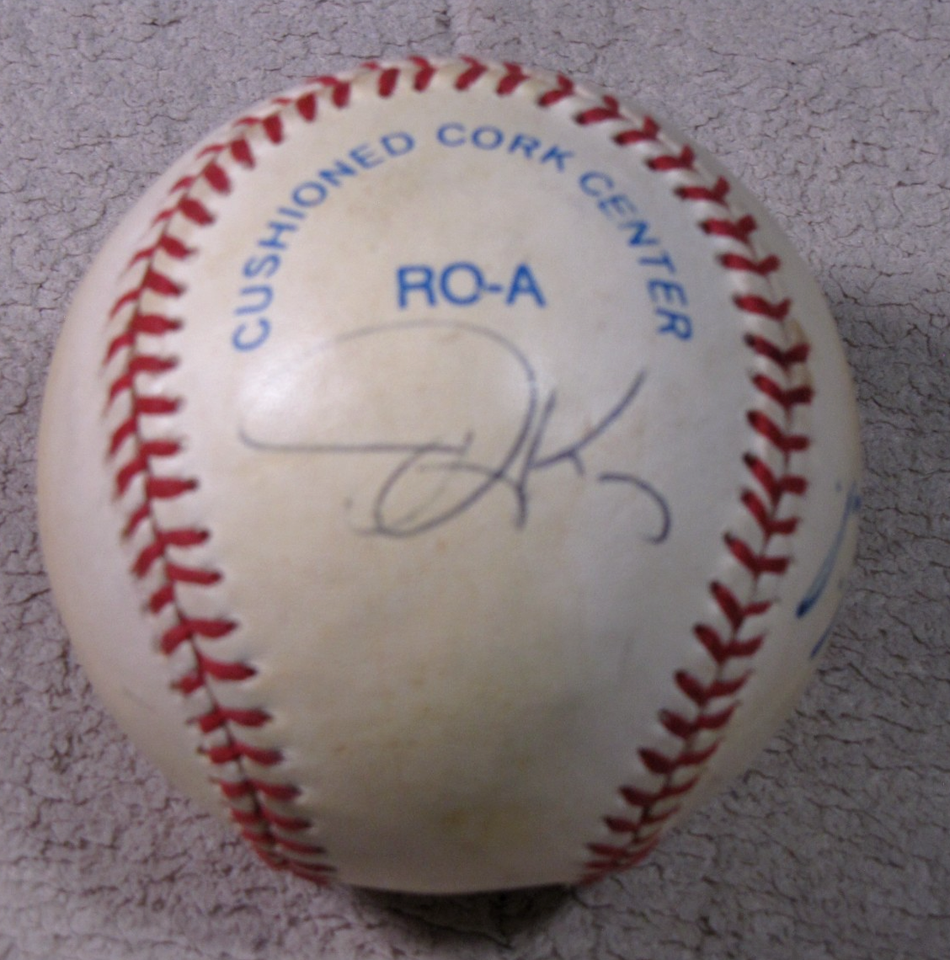 Joe Girardi & Jimmy Key Signed Autographed Baseball Auto Official AL ...