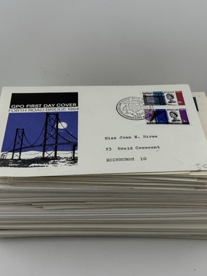 GB Royal Mail GPO First Day Cover Lot x118 1964–2002 With Inserts ...