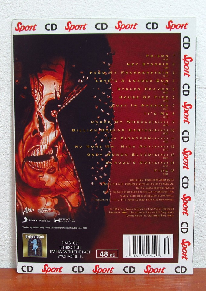 Alice Cooper – Classicks - CD A5 Cardboard Sleeve | eBay