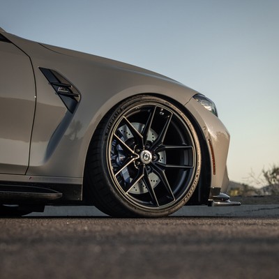 20" HRE FF21 Black 20x9 Forged Concave Wheels Rims Fits 2017-2022 Audi ...