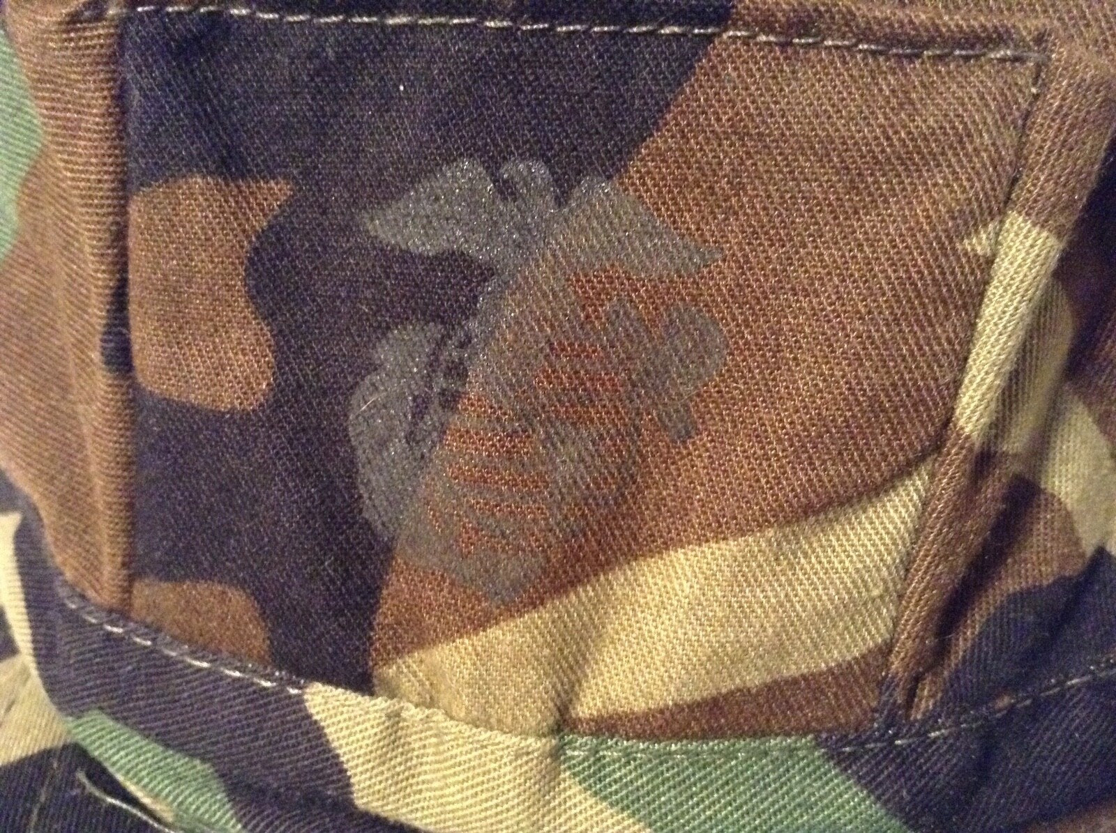 USMC 8 Point Field Cap Utility Hat Vintage Marine Corps 1988 Semper Fi ...