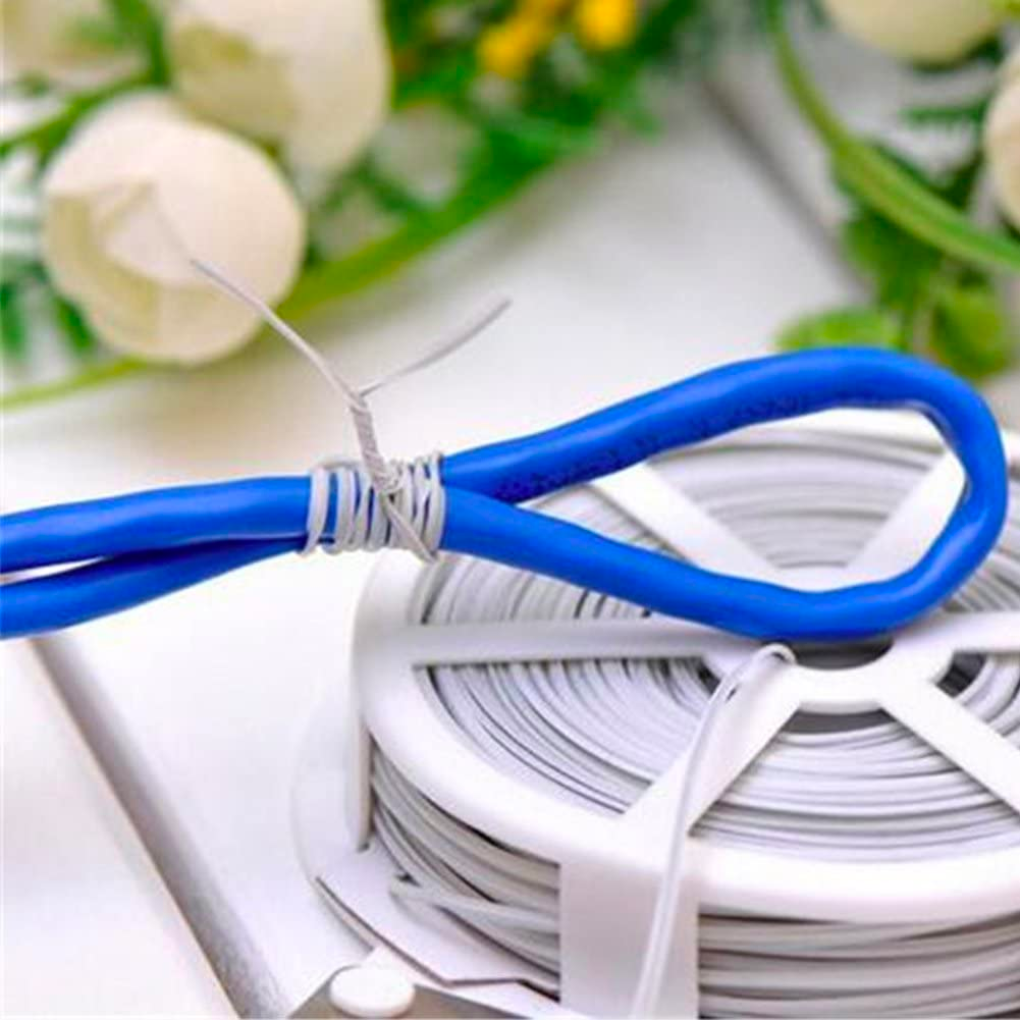 Metallic Twist Ties for Cellophane Sandwich Food Freezer Bag Sweet ...