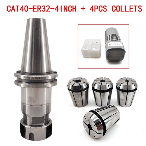 CAT40-ER32 Floating Tap Tapping Tool Holder +4x Collet Chuck Kit For ...