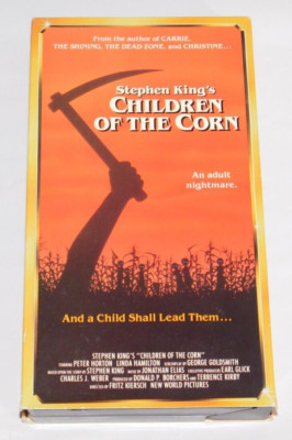 Children of the Corn VHS 1984 Stephen King Horror Thriller 1992 ...