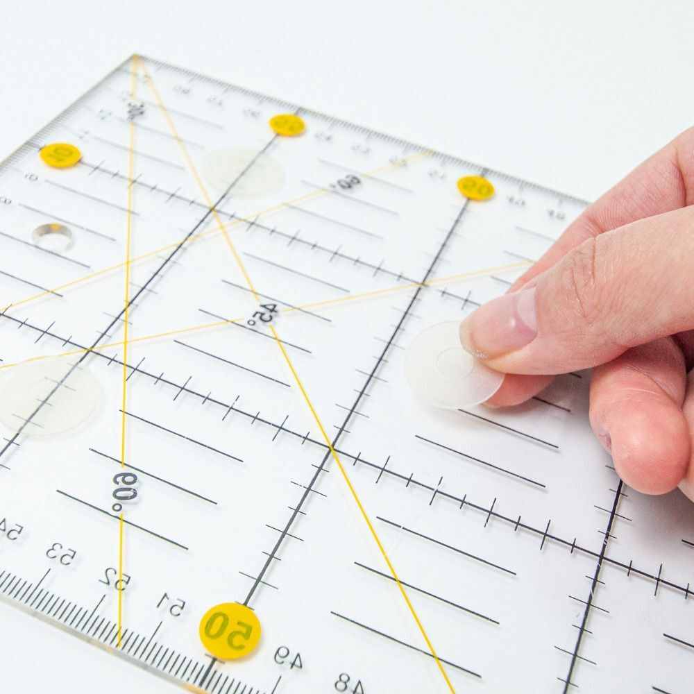30PCS Quilting Rulers Non-Slip Ruler Grips Quilting Templates Ruler ...