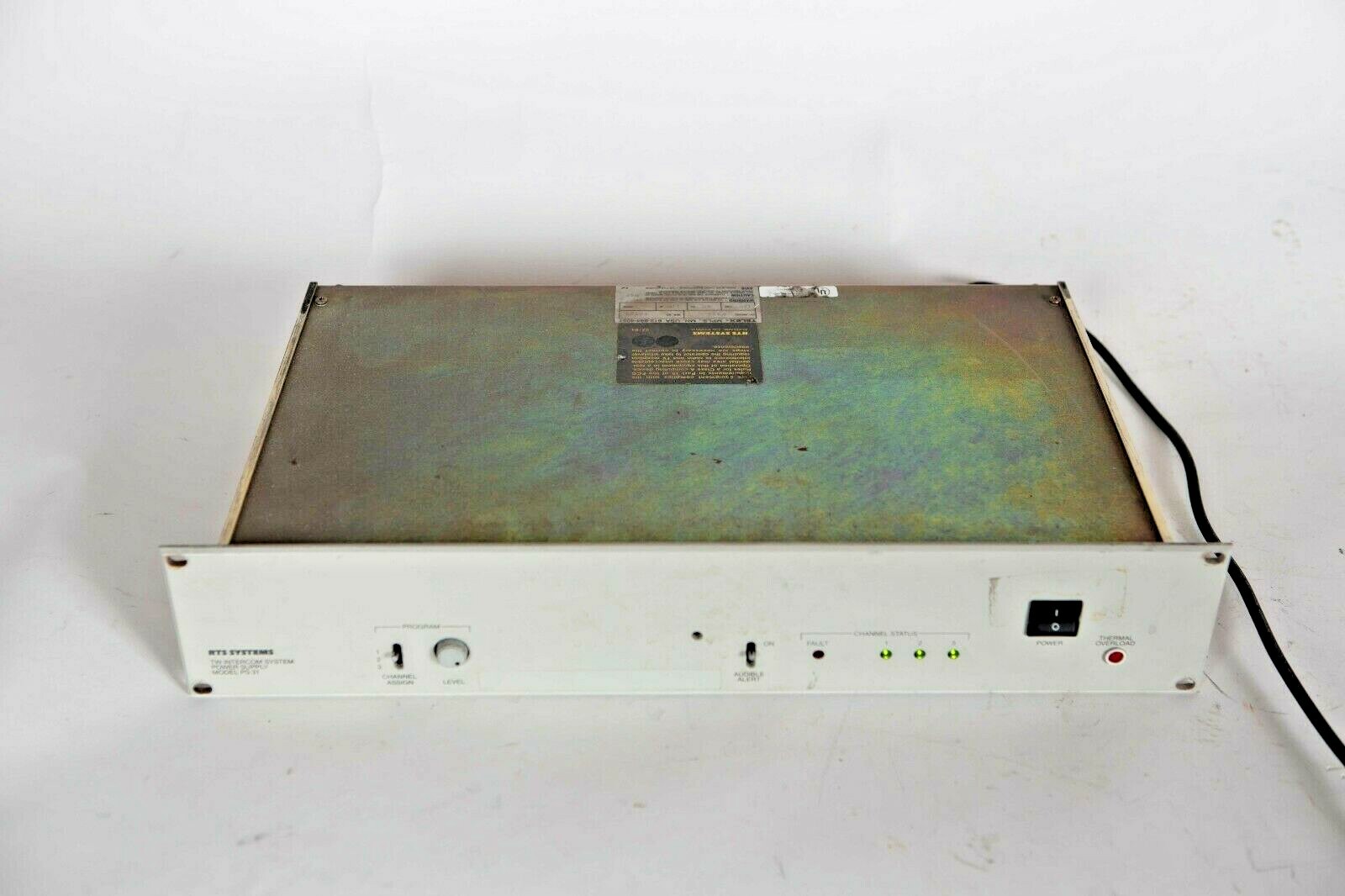 Telex RTS Systems TW Intercom System Power Supply Model PS 31 | eBay