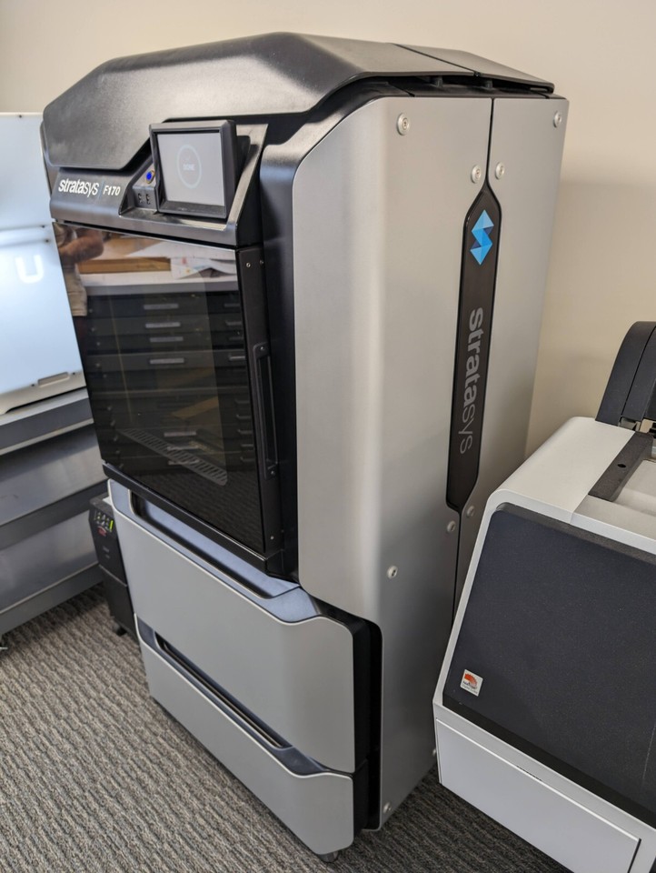 USED STRATASYS F170 3D PRINTER WITH SUPPLIES, MATERIALS AND IPA WASH ...