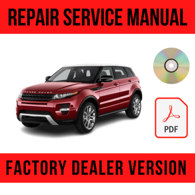 Land Rover Range Rover Evoque L538 2011-2014 Factory Repair Manual | eBay