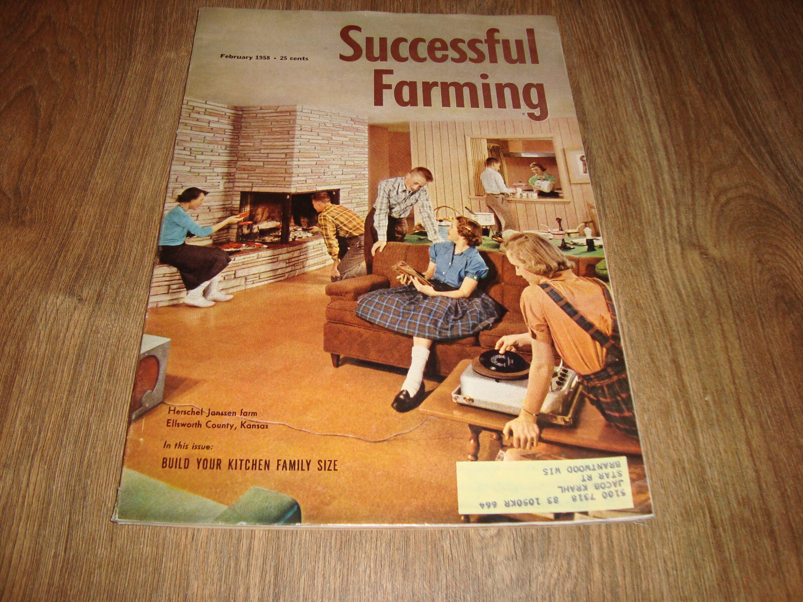 Vintage Successful Farming Magazine February 1958 | eBay