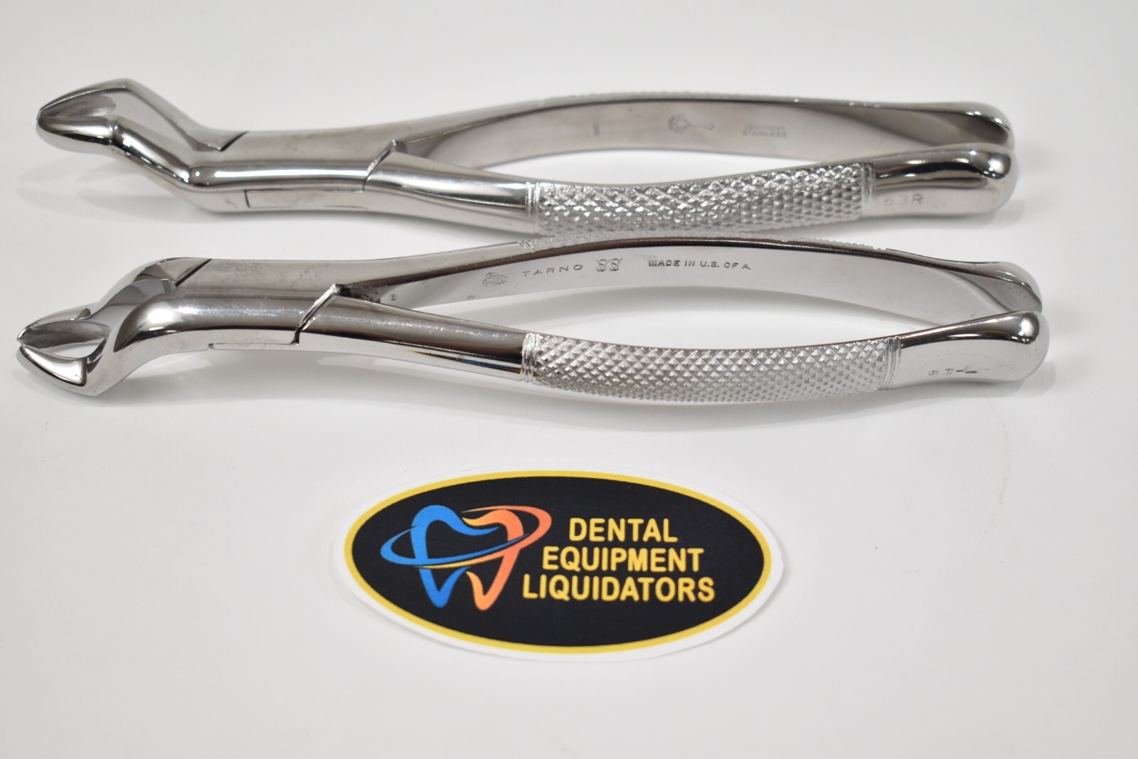 Set of 2 - Dental Extracting Forceps TARNO #53L & #53R Surgical ...