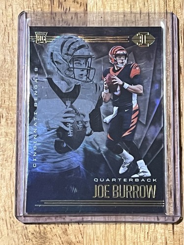 Joe Burrow 2020 Panini Illusions GOLD FOIL Hobby Thick Stock Rookie ...
