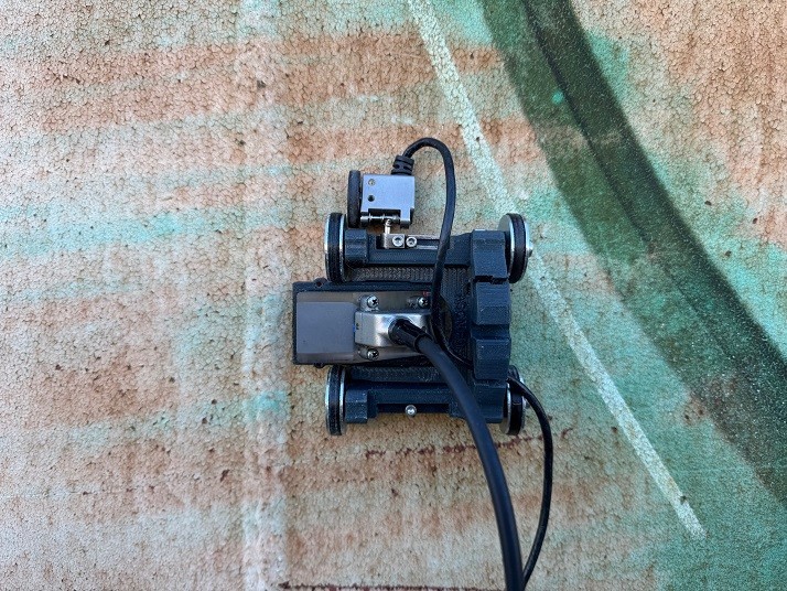 NDT Phased Array PAUT Inspection scanner, small size 4 wheels weld or ...