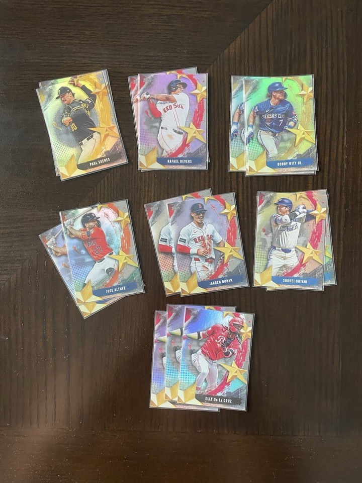 136x Topps 2025 Stars of MLB Lot – RCs + Ohtani, Judge,Sasaki,Skenes ...