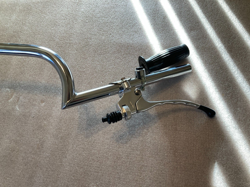 Cafe Racer Handlebars & Controls Levers Grips Throttle Kill Switch | eBay