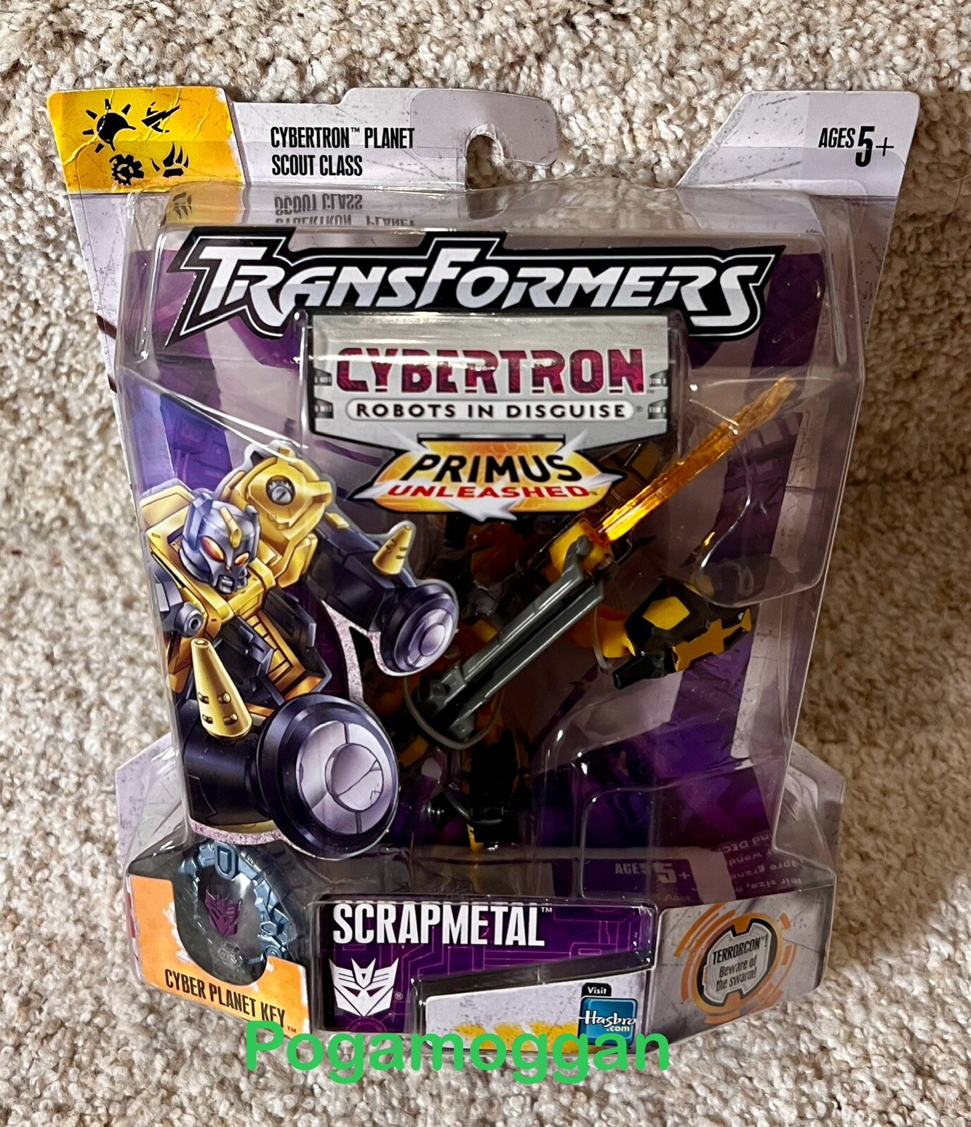 BRAND NEW TRANSFORMERS CYBERTRON PRIMUS UNLEASHED SCRAPMETAL | eBay
