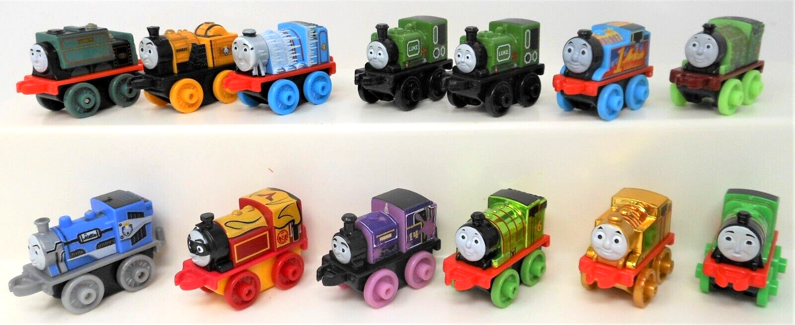 Thomas the Tank Engine & Friends 10+ pc lot Mini Micro Metallic Thomas ...