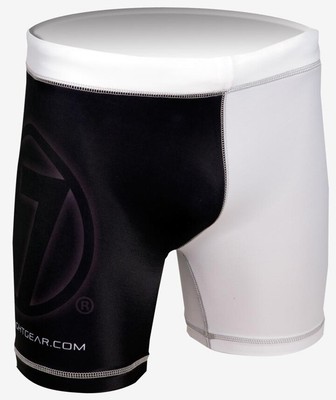 Seven Fightgear Signature 7 Fighter Vale Tudo Shorts - XL - White/Black ...