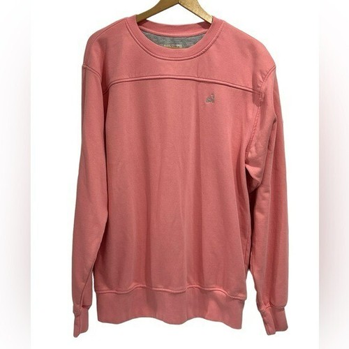Cuffy's Of Cape Cod Men's Salmon Pink Embroidered Logo Crewneck ...