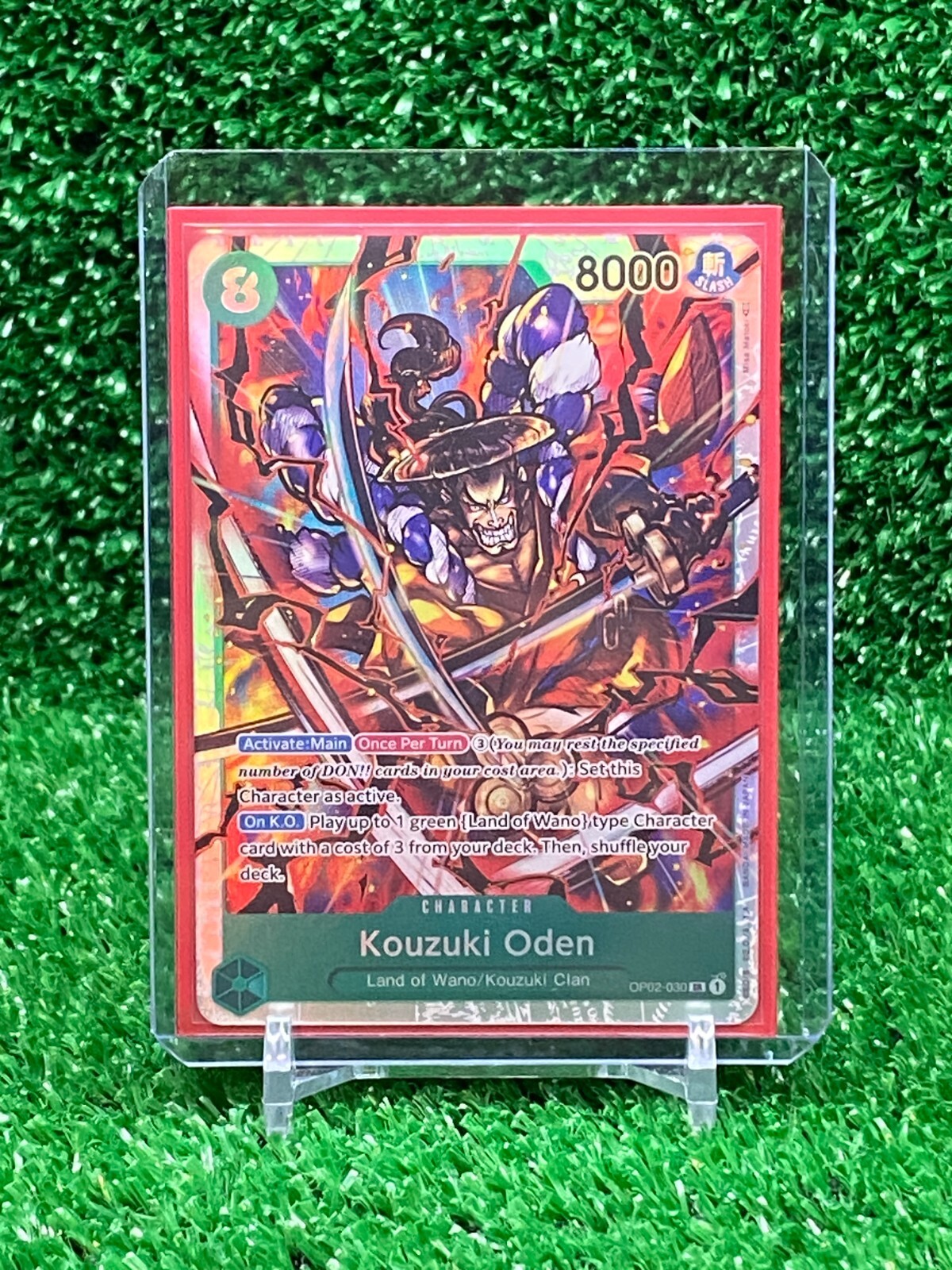 KOUZUKI ODEN WANO One Piece Card Game BOOSTER PARAMOUNT WAR OP02-030 SR OPCG | eBay