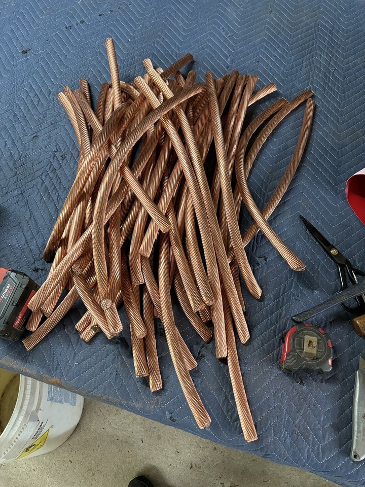 Small Copper Bars Totaling 10 Lbs + Usually 5-9 Bars Hand Poured ...