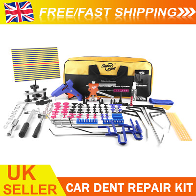 PDR Car Paintless Dent Puller Lifter Repair Rods Hammer Removal Glue ...