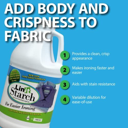 Linit Starch Crisp Classic Finish 64 oz. | eBay