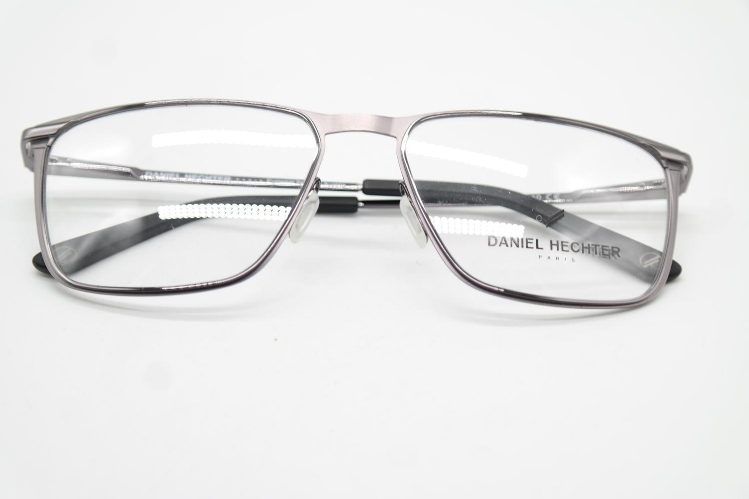 Glasses DANIEL HECHTER DHM170 Black Metallic Oval Frames Eyeglasses New ...