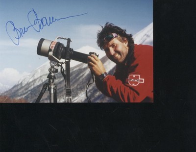 (n6972) Foto Bruno Baumann mit Originalunterschrift, er durchquerte als ...