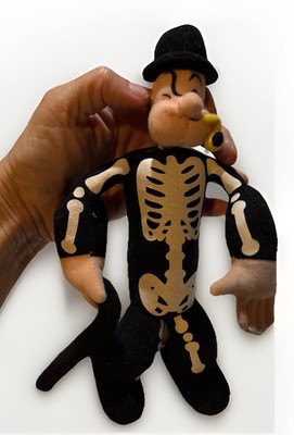 Skeleton Popeye Kellytoy 2004 (9” Tall) | eBay