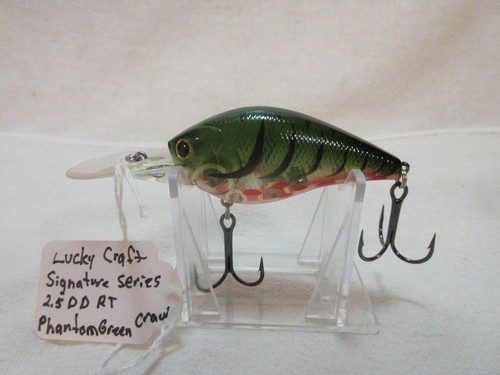 Lucky Craft Rick Clunn Signature Series RC 2.5DD Phantom Green Craw | eBay